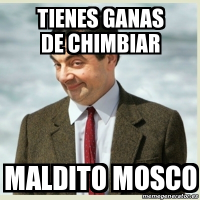 Meme Mr Bean - Tienes ganas de chimbiar Maldito mosco - 17596828