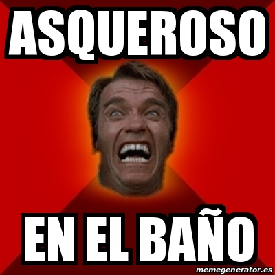 Meme Arnold - Asqueroso en el baño - 17839588