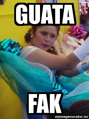 Meme Personalizado - gUATA FAK - 17894326