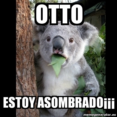 Meme Koala - OTTO ESTOY ASOMBRADO¡¡¡ - 17897948