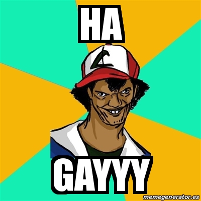 Meme Ash Pedreiro - ha gayyy - 17905387