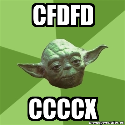 Meme Yoda - CFDFD CCCCX - 17926291