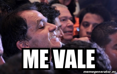 Meme Personalizado - me vale - 17981089