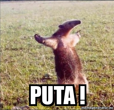 Meme Personalizado - puta ! - 17987006