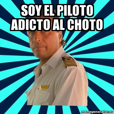 Meme Francesco Schettino - Soy el piloto adicto al choto - 18001053