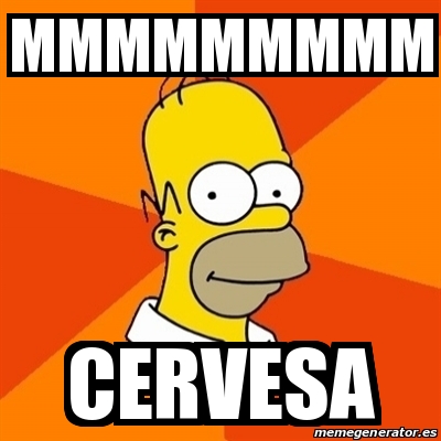 Meme Homer - mmmmmmmmm cervesa - 18012297