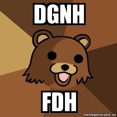 Meme Pedobear - dgnh fdh - 18243965