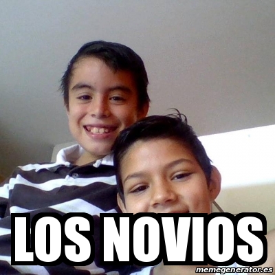 Meme Personalizado - los novios - 18271245
