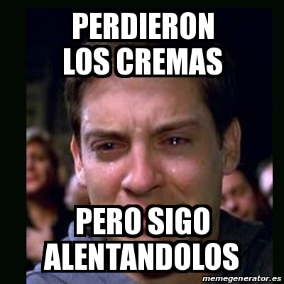 Meme crying peter parker - PERDIERON LOS CREMAS PERO SIGO ALENTANDOLOS ...