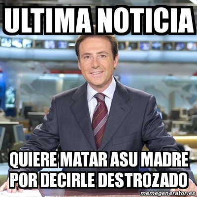 Meme Matias Prats - ultima noticia quiere matar asu madre por decirle ...