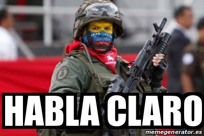 Meme Personalizado - habla claro - 18458459
