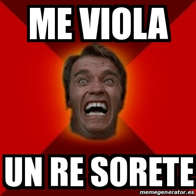 Meme Arnold - me viola un re sorete - 18485940