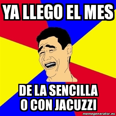 Meme Yao Ming - Ya llego el mes de la sencilla o con jacuzzi - 18494145