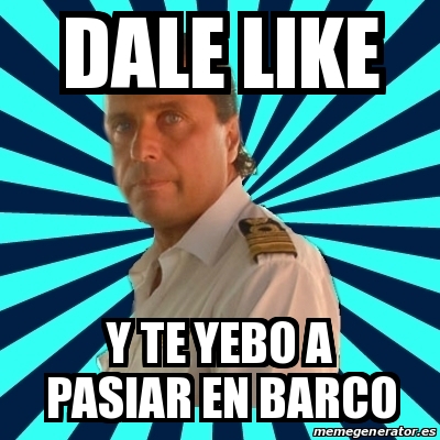 Meme Francesco Schettino - dale like y te yebo a pasiar en barco - 18618027