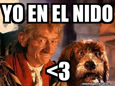 Meme Personalizado - Yo en el Nido