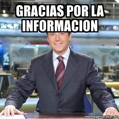 Meme Matias Prats - Gracias por la informacion - 18730606
