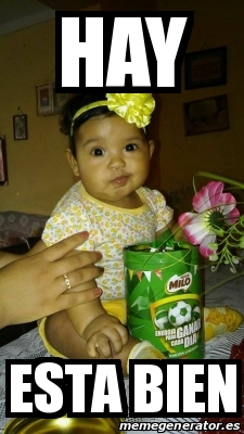 Meme Personalizado - hay esta bien - 18752591