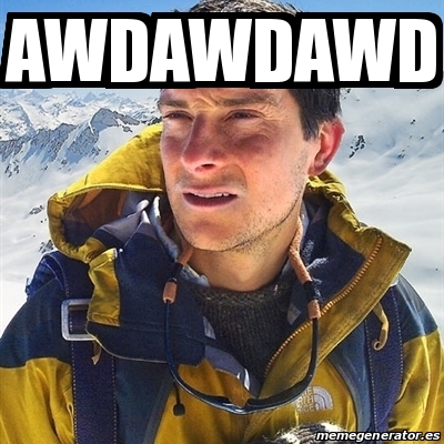 Meme Bear Grylls - awdawdawd - 18844566