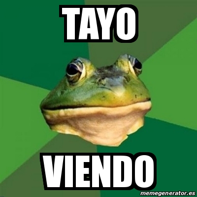 Meme Foul Bachelor Frog - tayo viendo - 18090180