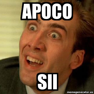 Meme No me digas - apoco sii - 18903565