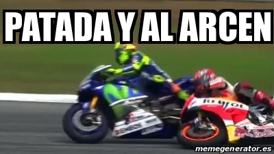 Meme Personalizado - Patada y al arcen - 19264894
