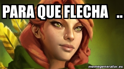 Meme Personalizado - para que flecha .. - 19330031