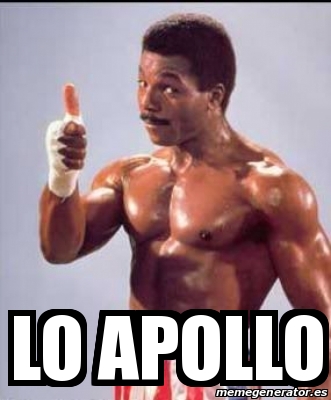 Meme Personalizado - lO APOLLO - 19338560