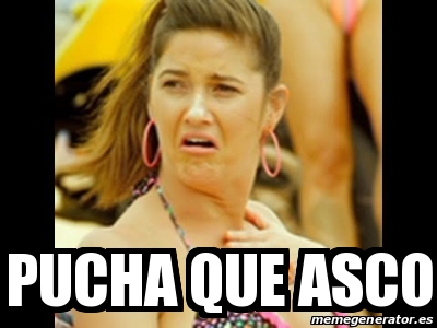Meme Personalizado - pucha que asco - 19429843