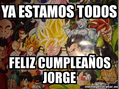 Happy Birthday Jorge Memes