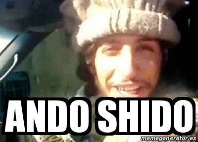 Meme Personalizado - Ando shido - 19568560