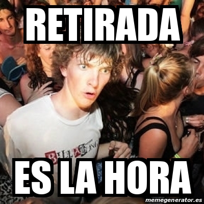 Meme Sudden Realization Ralph - retirada es la hora - 19570809