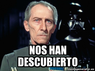 Meme Personalizado - Nos han descubierto - 19620457