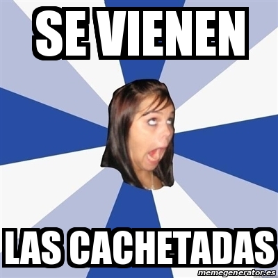 Meme Annoying Facebook Girl - Se vienen las cachetadas - 19642695