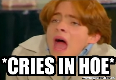 Meme Personalizado - *Cries in hoe* - 19662452