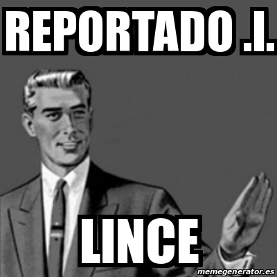 Meme Correction Guy - Reportado .i. lince - 19689922
