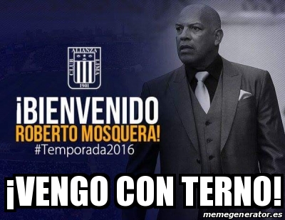 Meme Personalizado - Â¡Vengo con terno! - 19821856