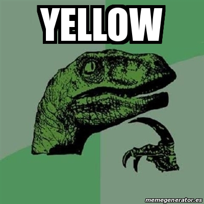 Meme Filosoraptor - yellow - 19848417