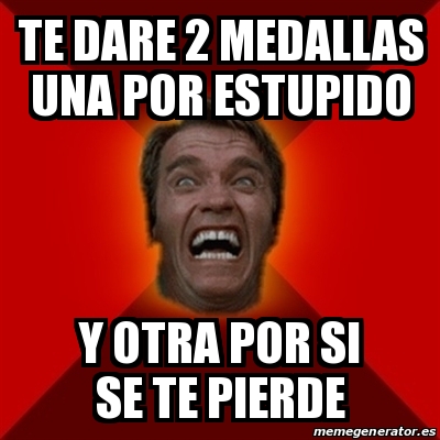Memes De Una Medalla