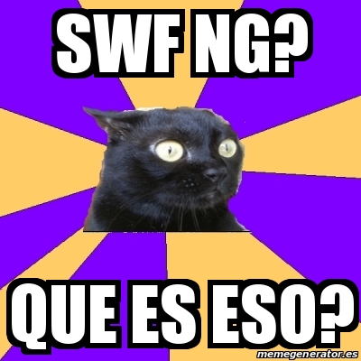Meme Anxiety Cat - swf ng? Que es eso? - 19904748