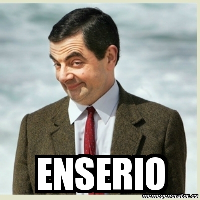 Meme Mr Bean - enserio - 19922334