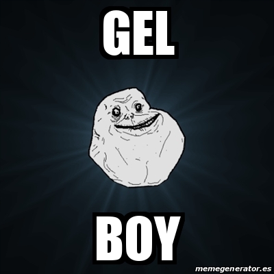 Meme Forever Alone - Gel Boy - 19957601