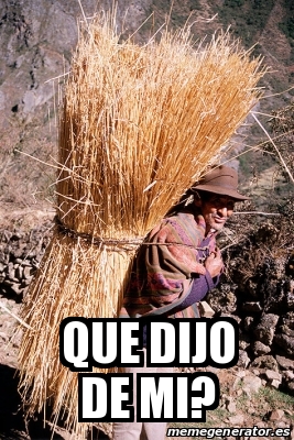 Meme Personalizado - que dijo de mi? - 19970205