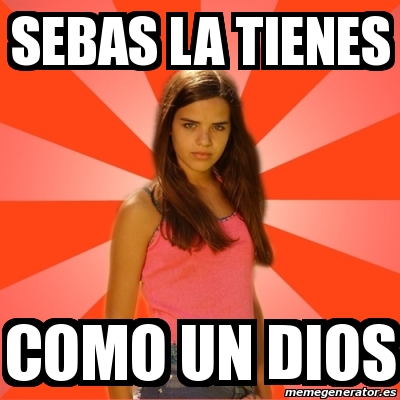Meme Jealous Girl - sebas la tienes como un dios - 19986030