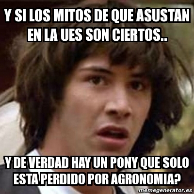 Meme Keanu Reeves - y si los mitos de que asustan en la ues son ciertos ...