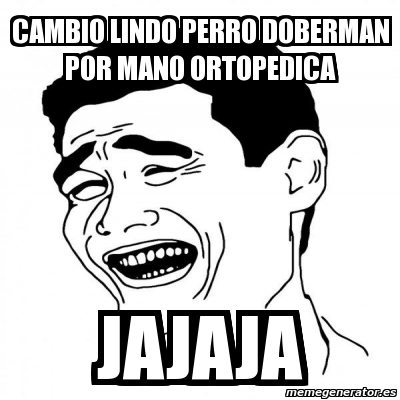 Meme Yao Ming 2 - cambio lindo perro doberman por mano ortopedica ...