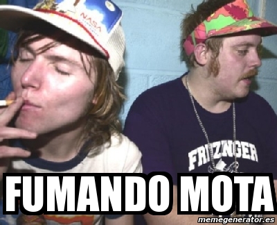 Meme Personalizado - fumando mota - 2151564