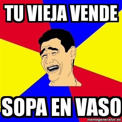 Meme Yao Ming - TU VIEJA VENDE SOPA EN VASO - 2173446