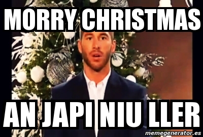 Meme Personalizado - morry christmas an japi niu ller - 2174930