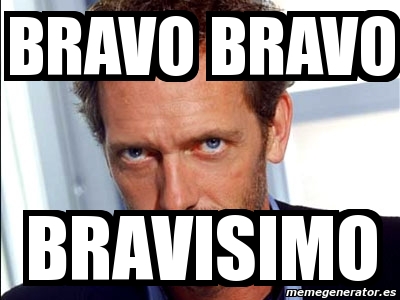Meme Personalizado - bravo bravo bravisimo - 2189494