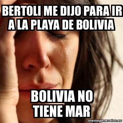Mar De Bolivia Memes